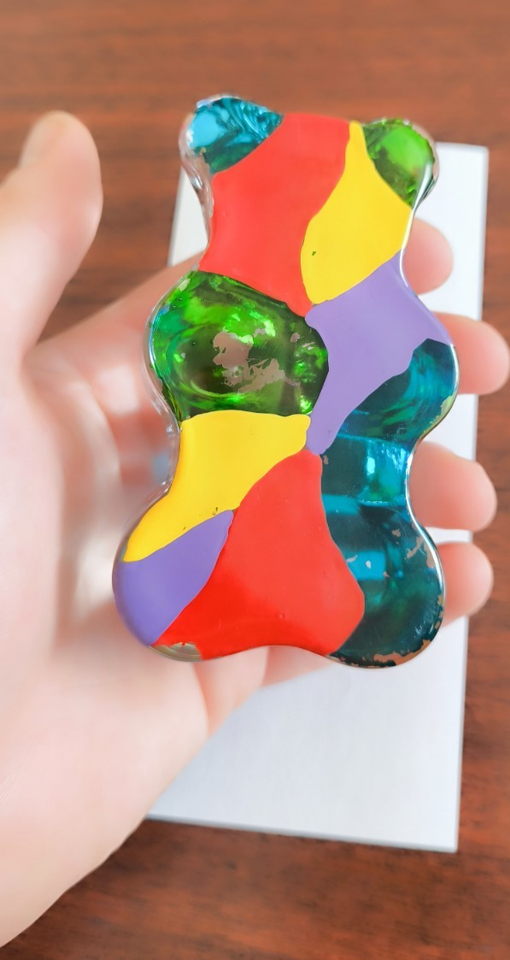 Rare Haribo Gummy Bear Multicolored Paperweight Glass | eBay