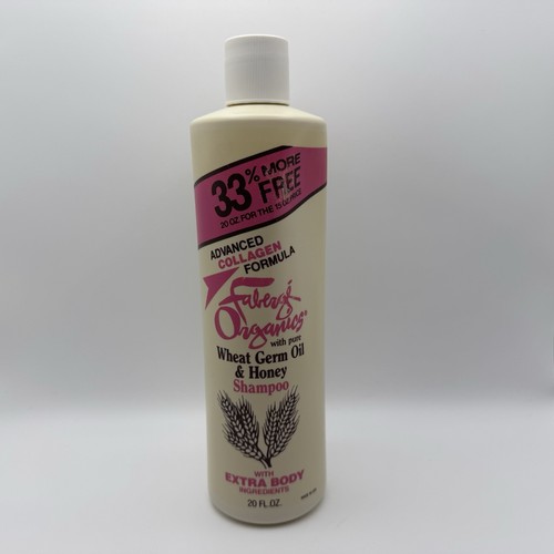 Vtg Faberge Organics Wheat Germ Oil Honey Shampoo 20 oz Full Bottle ...