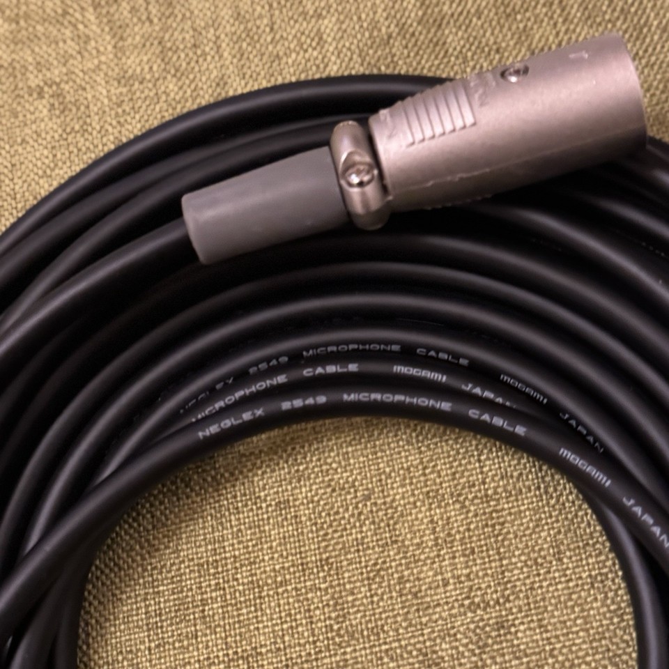 20 ft Mogami 2549 Microphone Cable ITT Cannon XLR M/F - TOKYO_Made | eBay