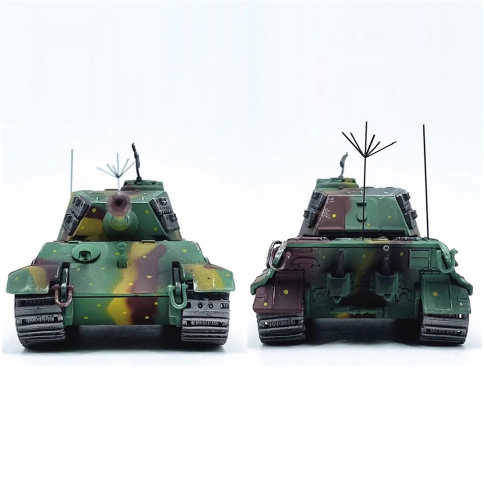 New 1:72 German Tiger King Heavy Tank Alloy Model Souvenir Static ...