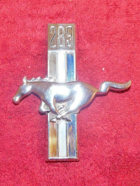 1967 Ford Mustang 289 Fender Emblem 1213 for sale online | eBay