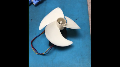 EAU63103202 ADP36665701 Genuine LG Refrigerator Condenser Fan Motor and ...