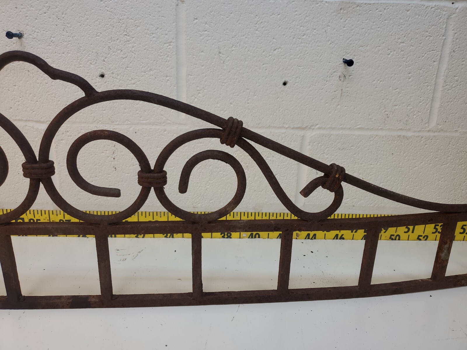 Antique Cast Iron Fence Curved Topper Gate (SR) | eBay