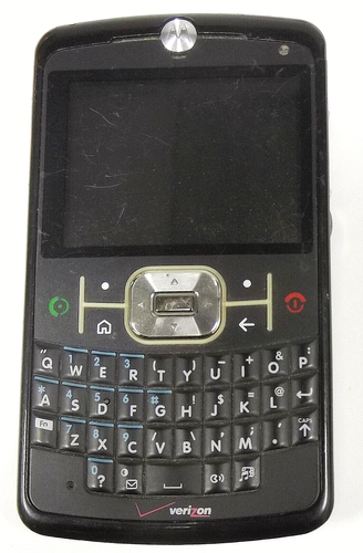Motorola MOTO Q9c - Black and Silver ( Verizon ) Very Rare Windows ...