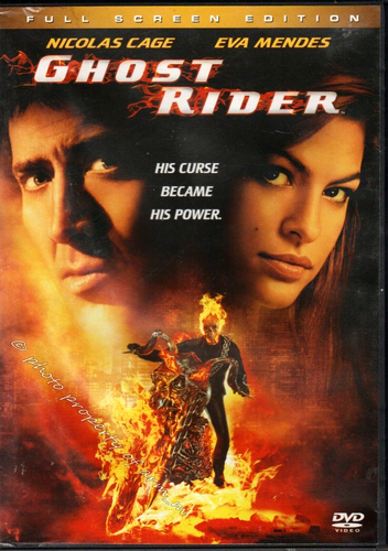 Ghost Rider - Nicolas Cage, Eva Mendes (PG13 DVD 2007) Very Good ...