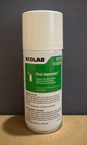 Ecolab First Impression Summer Linen Micro Aerosol Air Freshener #30076 ...