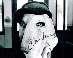 John HURT SIGNED Autograph RARE Photo AFTAL COA Joseph MERRICK The ...