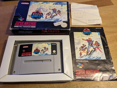 The Pirates of Dark Water Super Nintendo SNES PAL OVP CIB Boxed | eBay.de