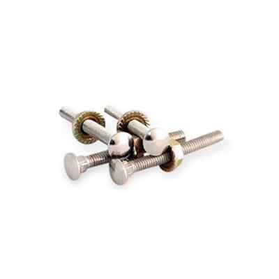 1.2 Inch x 4mm Arcade Joy Stick Cariage Bolts for Wooden Panels Chrome ...