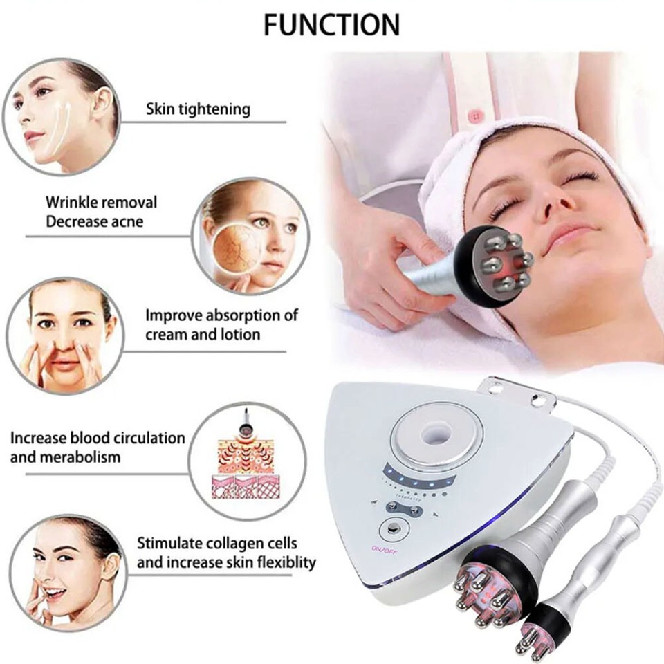 Mini Radio Frequency Machine RF Tripolar Face Eye Lifting Tighten ...