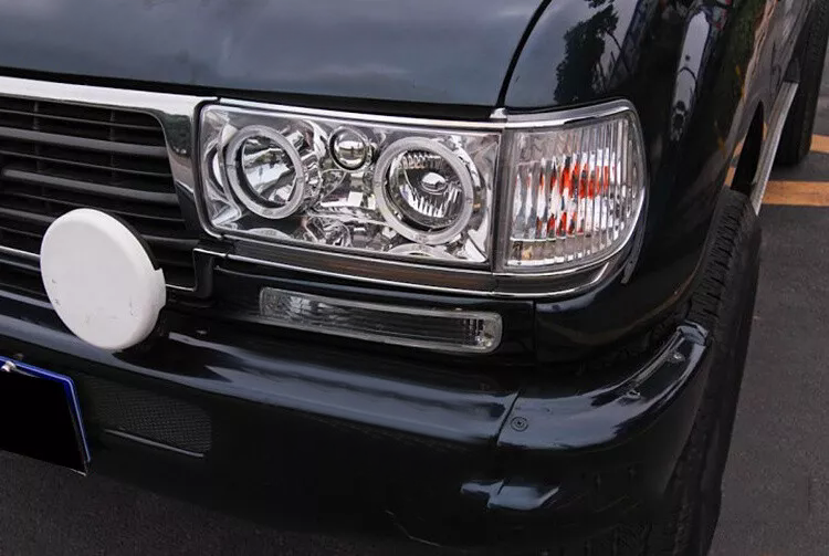 2PCS Front Bumper Corner Turn Signal Light Lamp For Land Cruiser LC80 ...