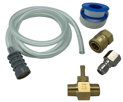 Pressure Washer Chemical In line Downstream Injector Kit 5-8 GPM | eBay