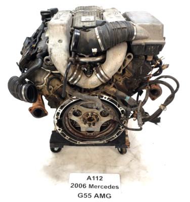 03-08 OEM Mercedes W463 G55 AMG 5.5L V8 M113 Engine Motor Long Block ...