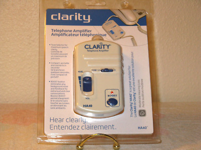 GENUINE CLARITY LANDLINE TELEPHONE AMPLIFIER (HA40)**** | eBay