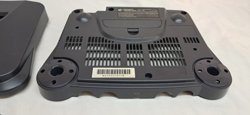 OEM Genuine Nintendo 64 N64 Gray Console Top & Bottom Shell Casing with ...