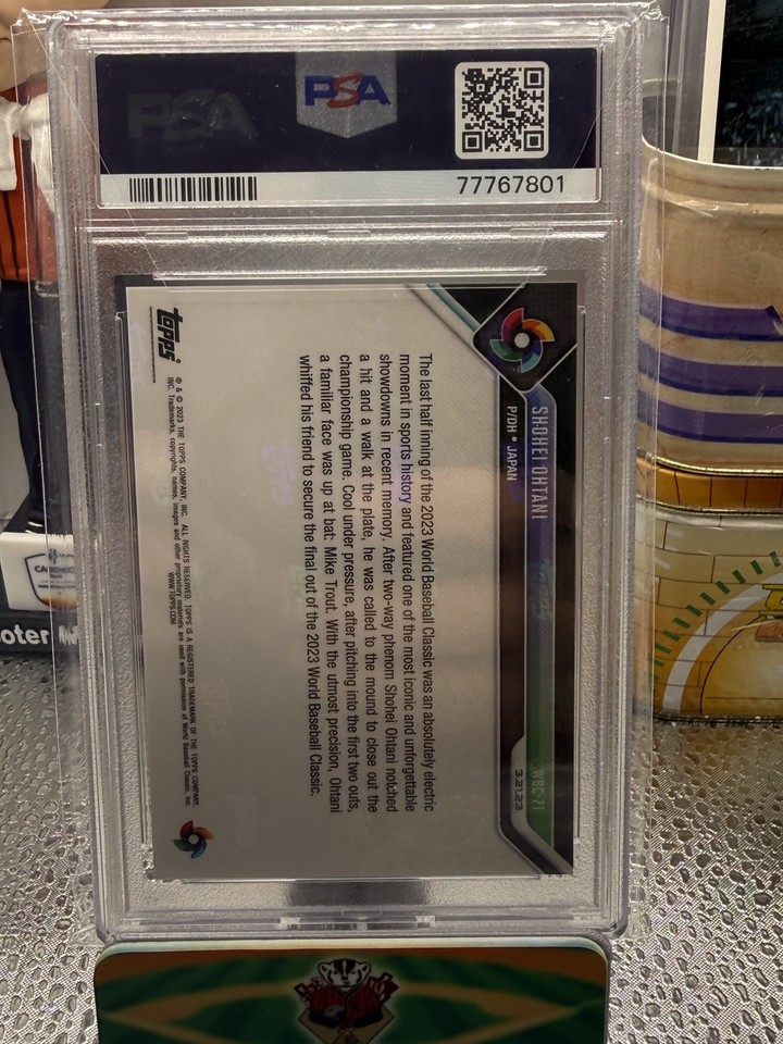 2023 Topps Now WBC - Mike Trout - Shohei Ohtani - #WBC-71 PSA GEM MT 10 ...