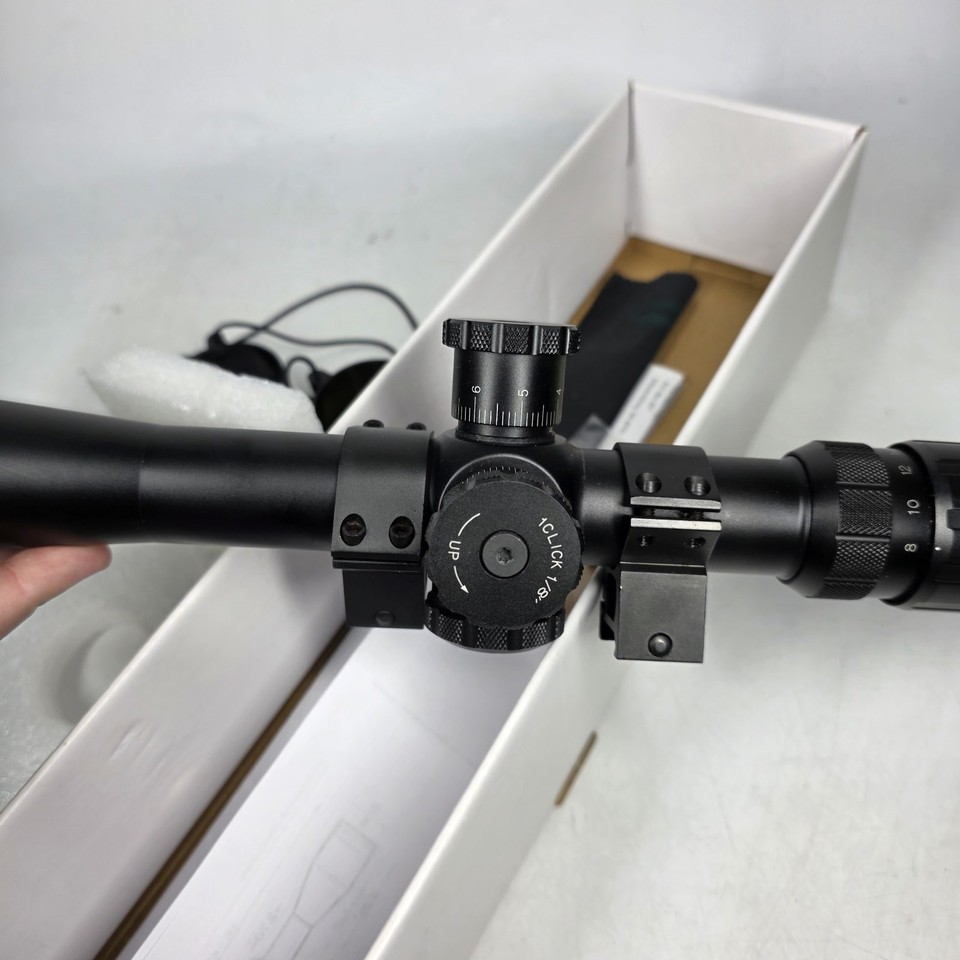 Mueller Optics 8-32x44 Side Focus Target Dot Reticle Rifle Scope ...