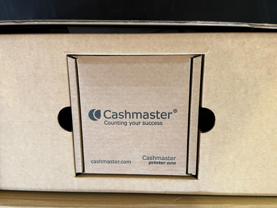 Cashmaster One Max + Printer One Money Counter Mint in Box | eBay