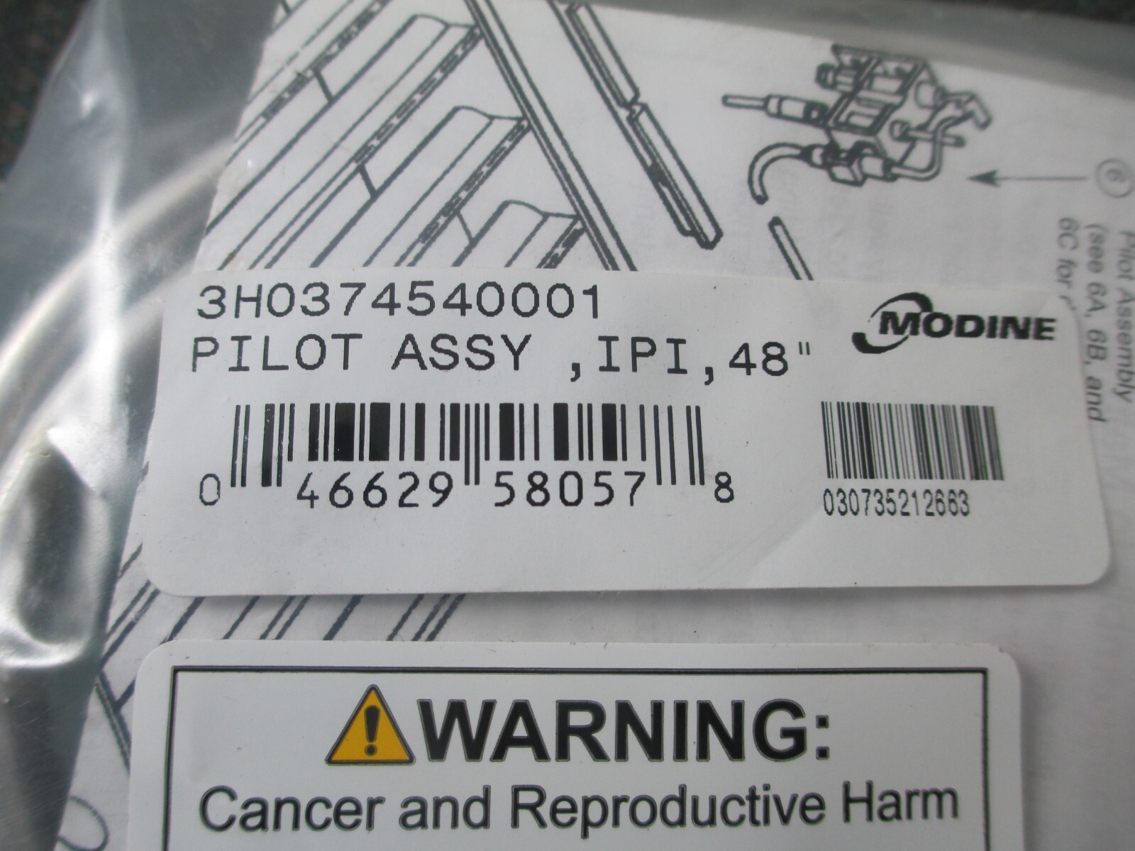 Modine 58057 - 3h37454-1 IPI Pilot Assembly for sale online | eBay