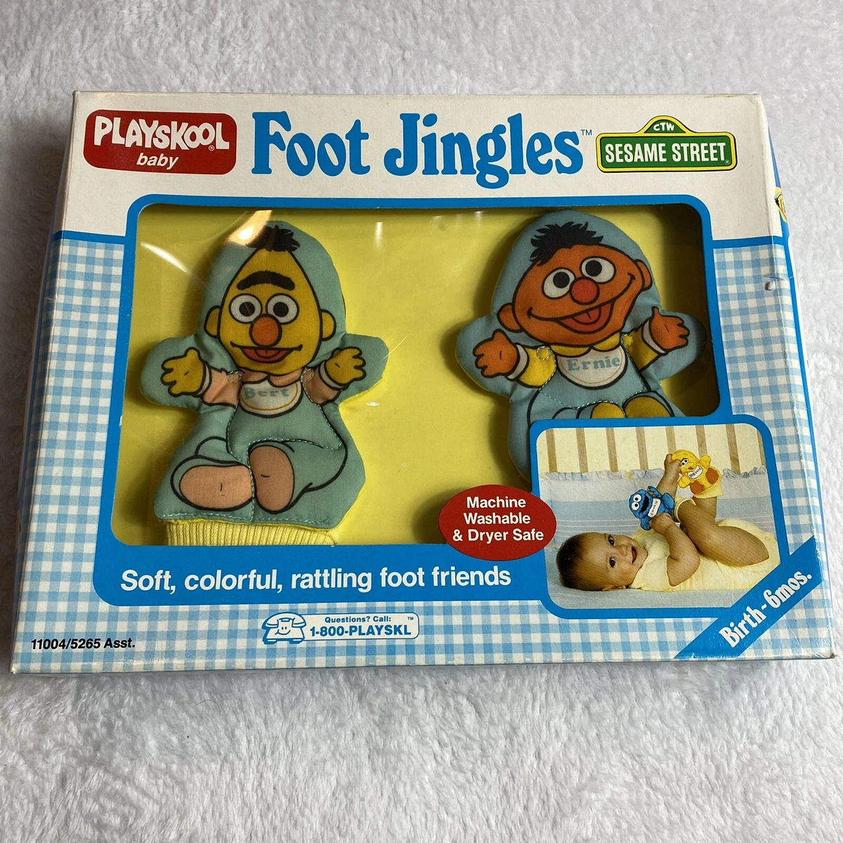 Sesame Street Bert And Ernie Feet