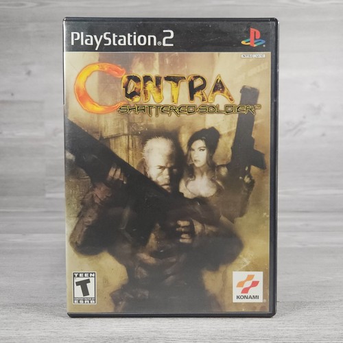 Contra Shattered Soldier (PlayStation 2, 2002) PS2 Complete Game Case ...