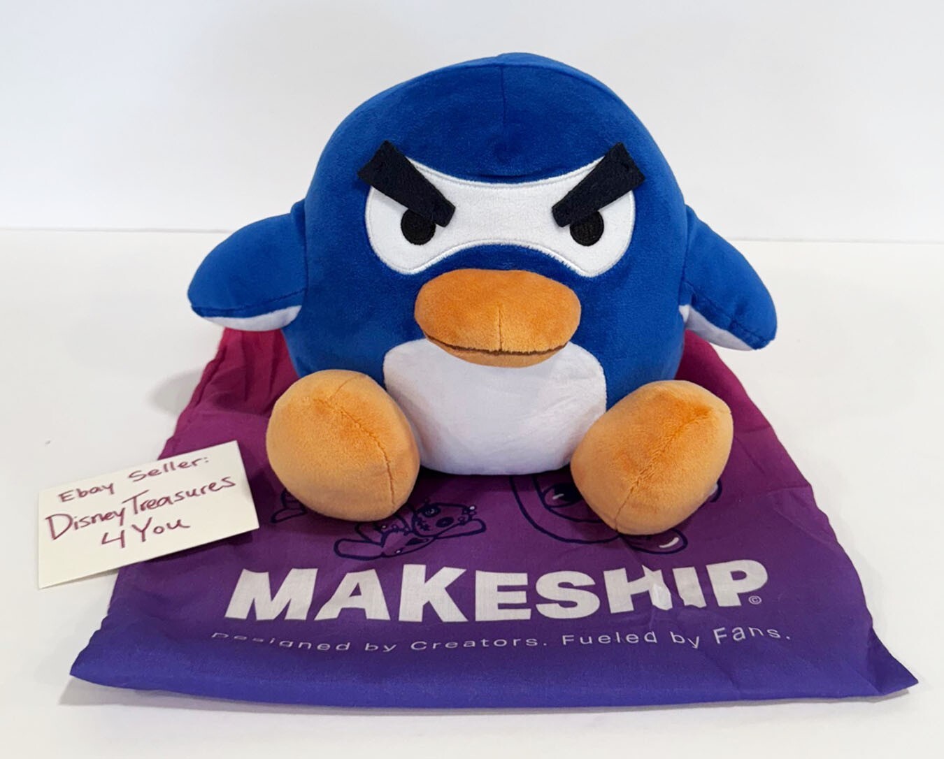 Makeship Plush Block Tales Indie Game Tutorial Terry Penguin Rare NEW ...