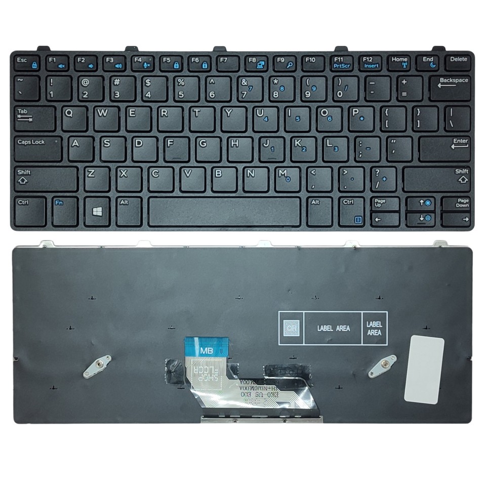 New Laptop keyboard - Keyboard for Dell Latitude 3310 3300 3190 2-i | eBay