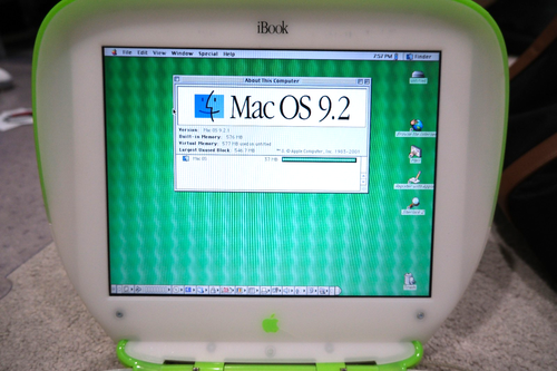 💻 Apple iBook G3 Clamshell - GREEN - RARE - 466MHz - 80GB HDD - Mac OS 9.2 | eBay