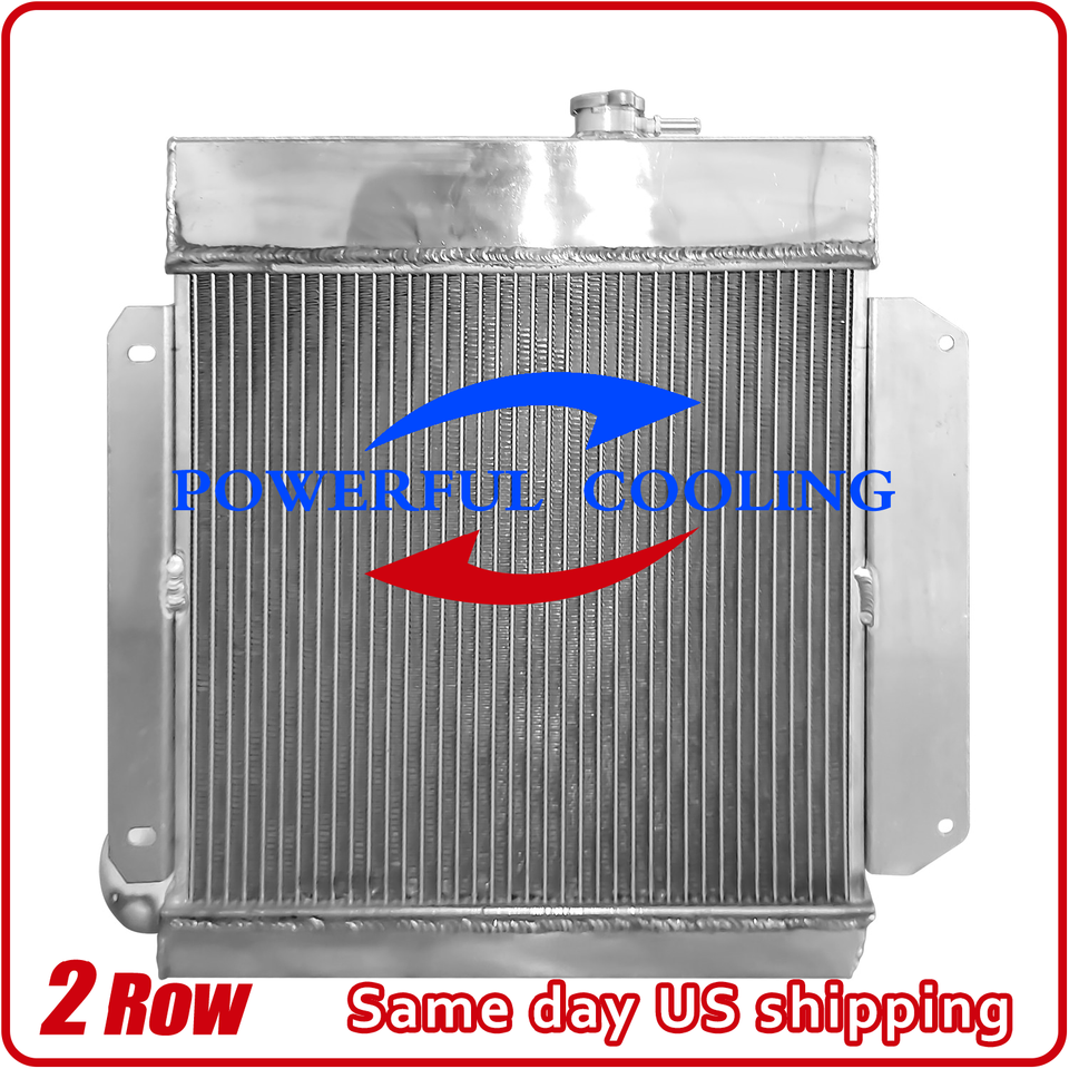 Aluminum Radiator for 1966-1977 BMW E10 2002 1802 1602 1600 1502 TII ...