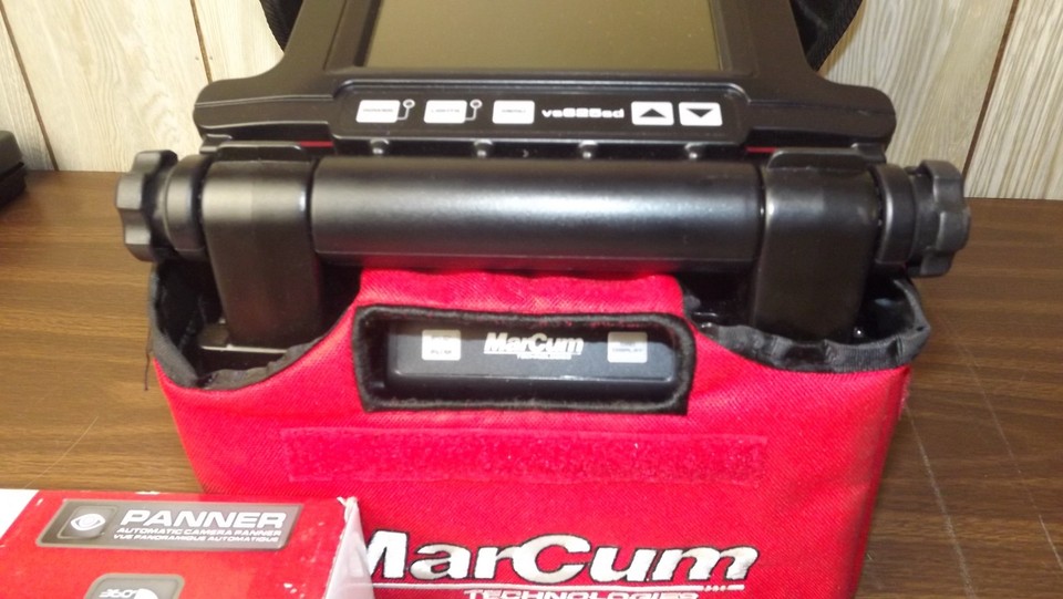 Used MARCUM VS625sd UNDERWATER VIEWING SYSTEM + 360 Degree PANNER ...
