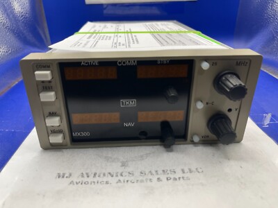 TKM MX 300 NAV/COMM 14 VDC P/N MX300 WITH FAA FORM 8130-3 | eBay