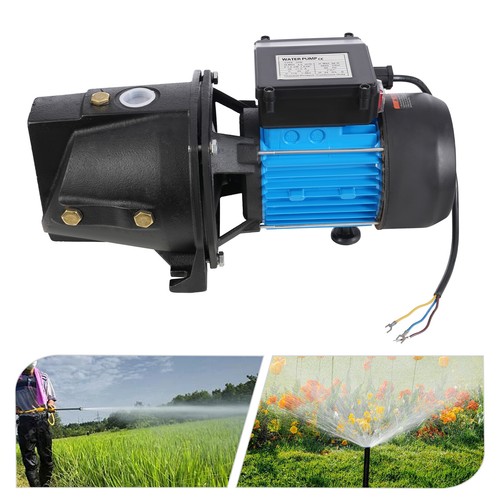 1200W 1.6HP Shallow Well Jet Pump Water Transfer Pump Power Cord Length ...