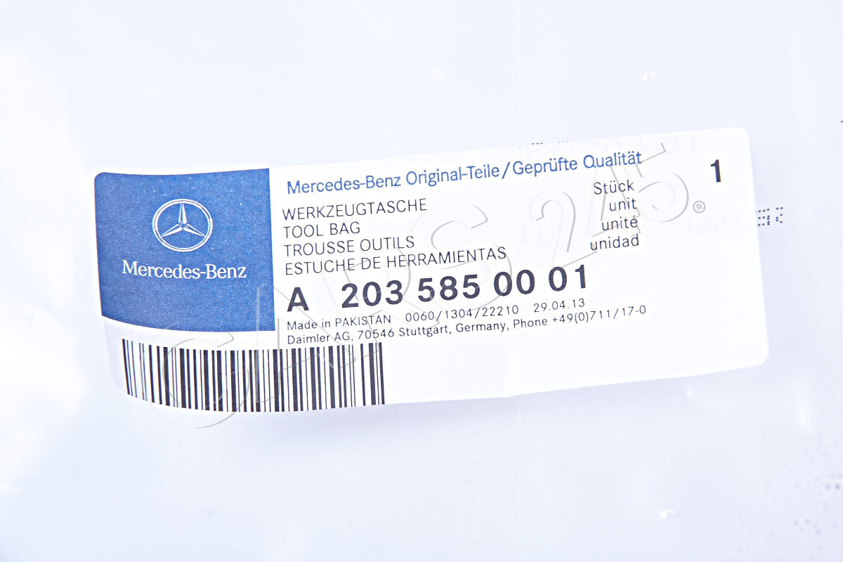 Genuine+Mercedes-Benz+Tool+Compartment+2035850001+OEM for sale online ...
