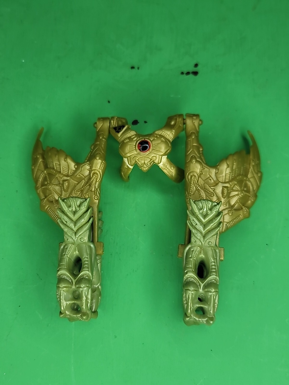 1996 Kenner Total Justice HAWKMAN massive grip talons armor lot set ...