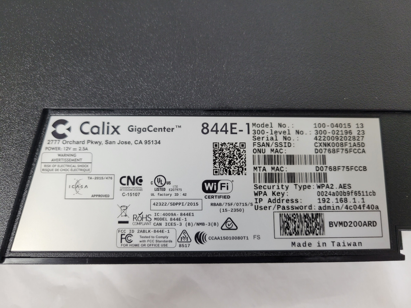 Calix 100-04015 13 Gigacenter 844e-1 Never for sale online | eBay