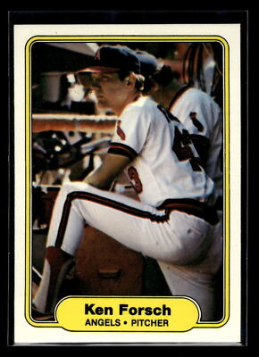 1982 Fleer Baseball #459 Ken Forsch Set Break Mint+ California Angels ...