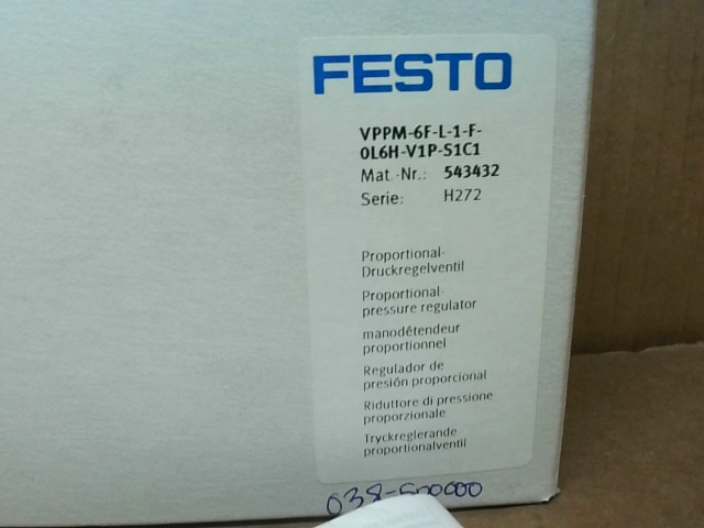 VPPM-6F-L-1-F-0L6H-V1P-S1C1 543432 FESTO Fast for sale online | eBay
