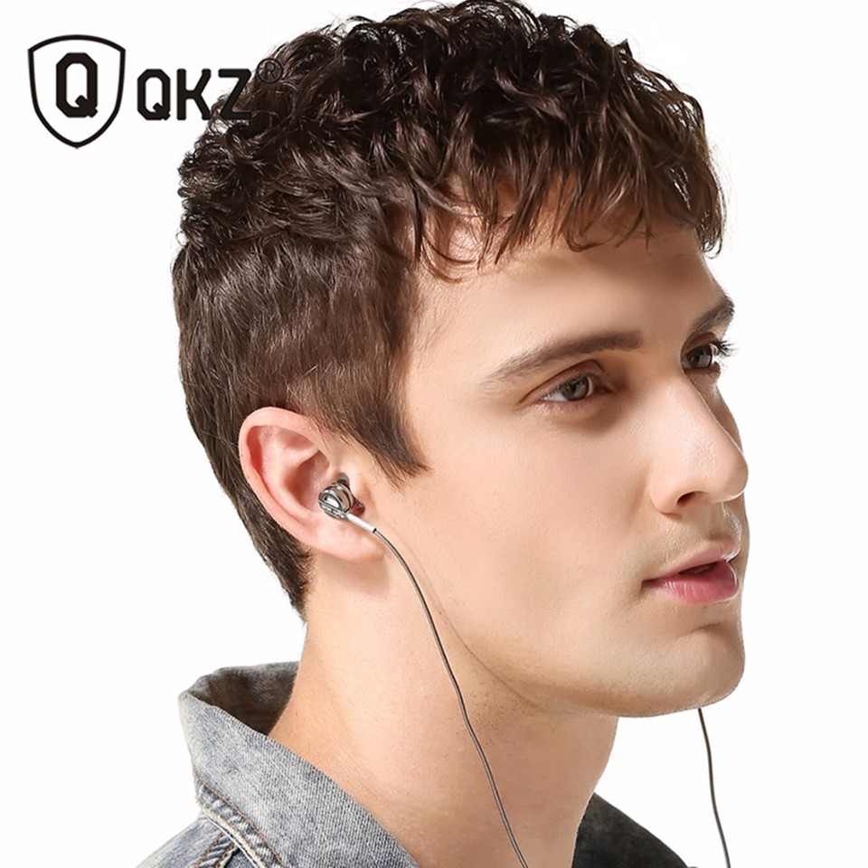 QKZ DM9 Zinc Alloy HiFi Earphone with Microphone | eBay