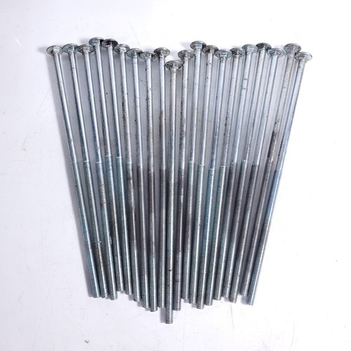 Lot of 20 3/8"-16 x 12" Carriage Bolts Zinc Plated A307 Grade 2 | eBay