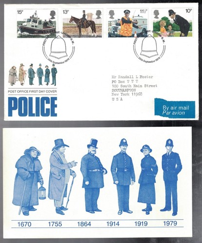 1979 BRITISH POST OFFICE MINT STAMPS FDC & 4 STAMP PRESENTATION PACK ...