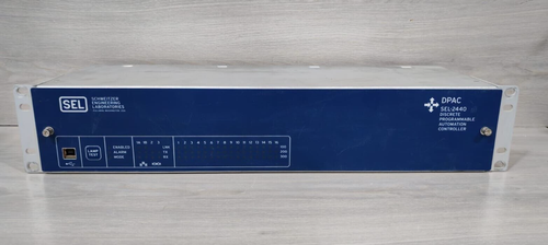 SEL-2440 DPAC DISCRETE PROGRAMMABLE AUTOMATION CONTROLLER W/O ANY ACCS ...