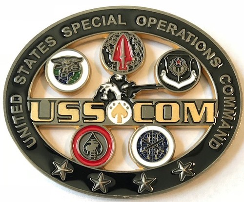 USSOCOM U.S. Special Operations Command 4-Star Tip of the Spear ...