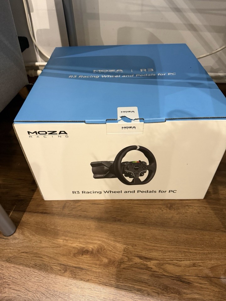 MOZA R3 Racing Simulator Bundle with Box and Clutch Direct Drive | eBay UK