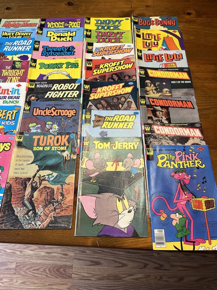 Lot Of 34 Vintage Whitman Comic Books | eBay