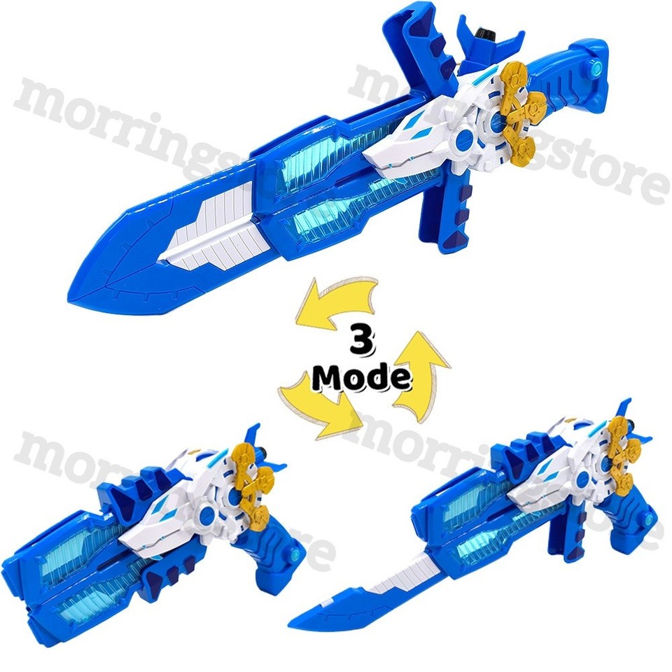 MiniForce X Transformation Toy VOLT Weapon Sword Machine-Gun Deformable ...