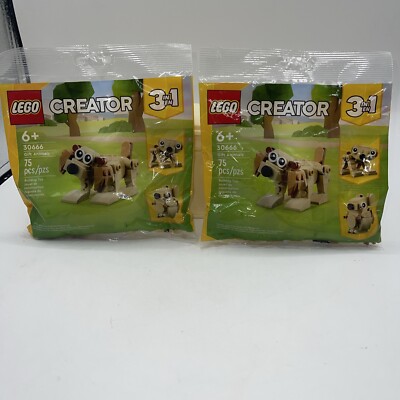 LEGO #30666~Creator 3 in 1: Gift Animals (NEW/Sealed) LOT OF 2 ...