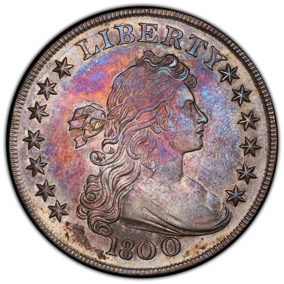 1800 Draped Bust Dollar $1 AMERICAI PCGS AU Detail Cleaned | eBay