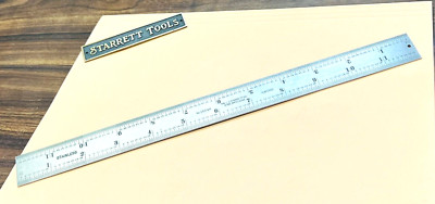 Rules - Starrett 12 Inch