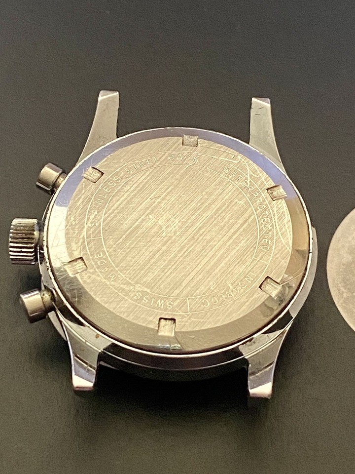 Rare Vintage Men’s Zodiac Chronograph Carrera Watch Clebar Landeron 248 ...