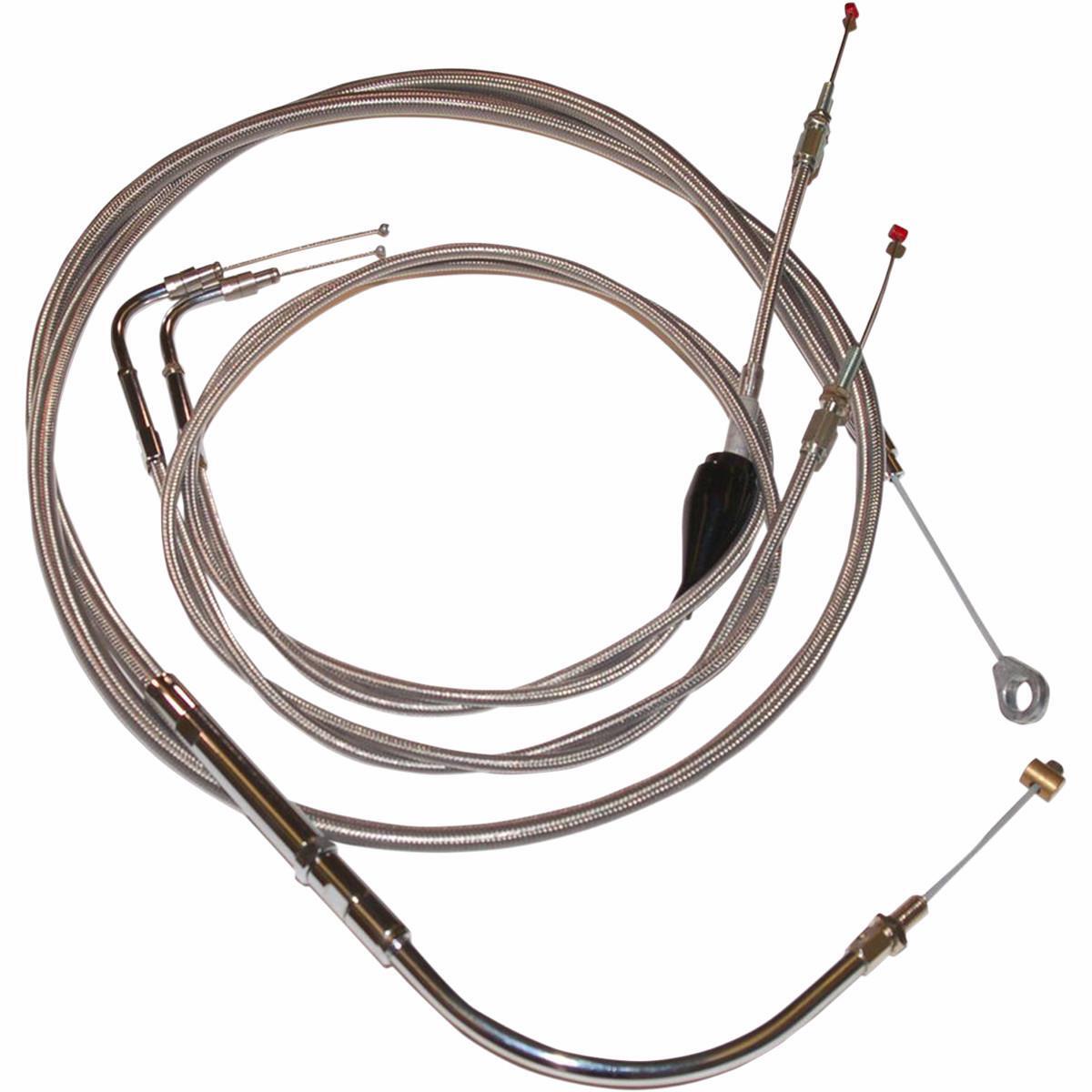 Namz - NVSCK - Handlebar Control Cable Kit, Stainless for sale online ...